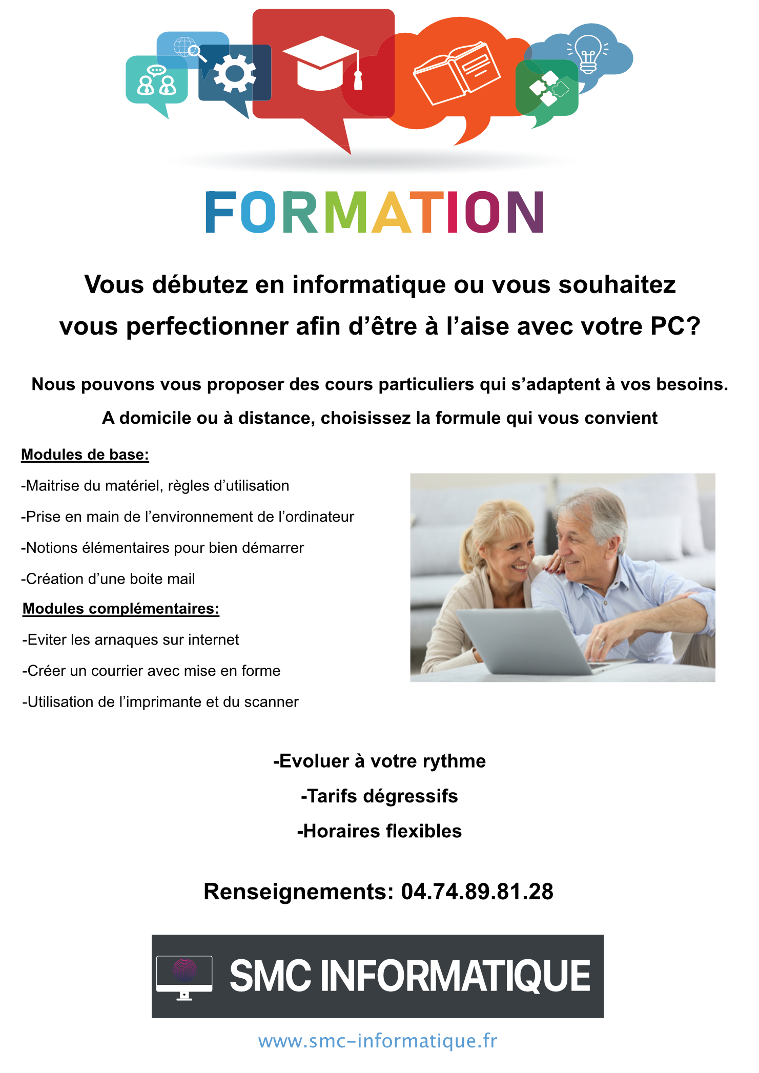 Formation informatique - SMC INFORMATIQUE